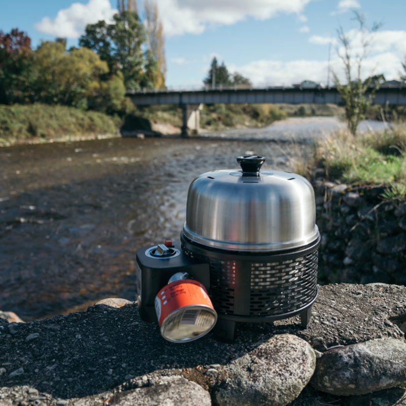 COBB Grill || Pro Black Gas Portable BBQ & Camp Cooker